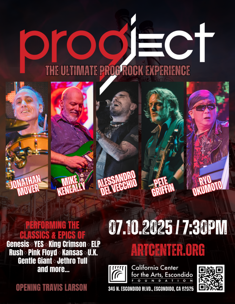 ProgJect with Travis Larson - California Center for the Arts, Escondido