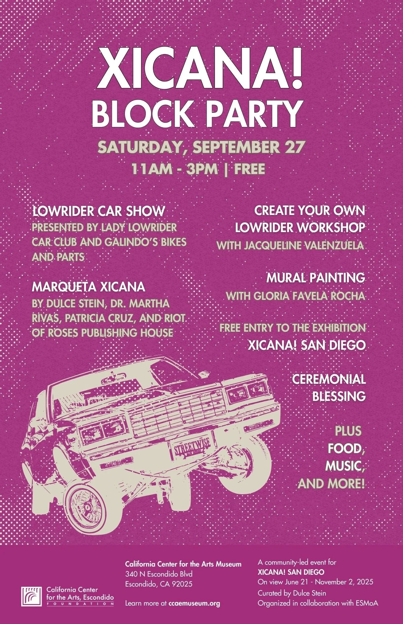 XICANA! Block Party - California Center for the Arts, Escondido